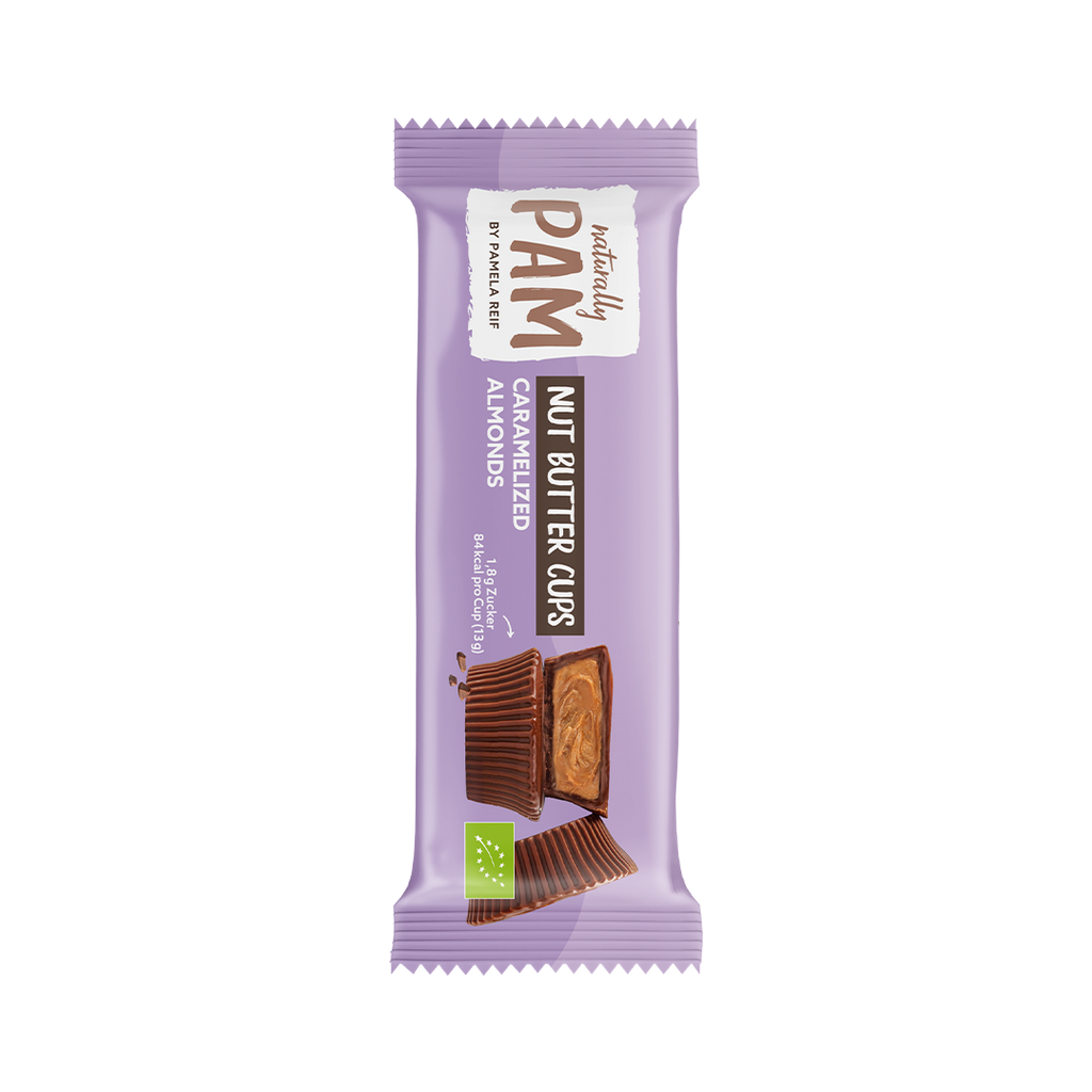 Naturally Pam Nut Butter Cups Caramelized Almonds