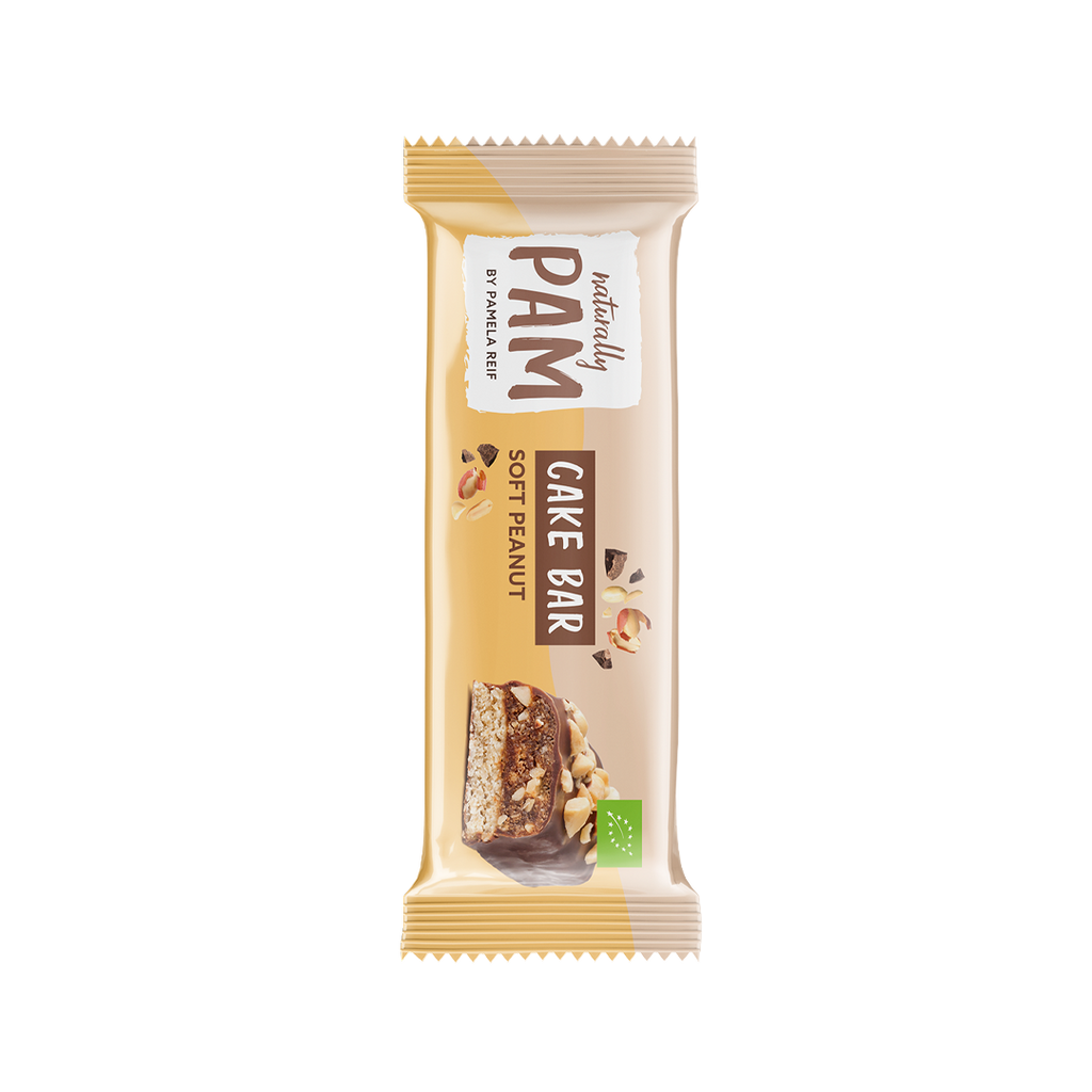 Naturally Pam Cake Bar Soft Peanut