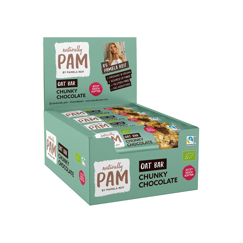 Naturally Pam Oat Bar Chunky Chocolate